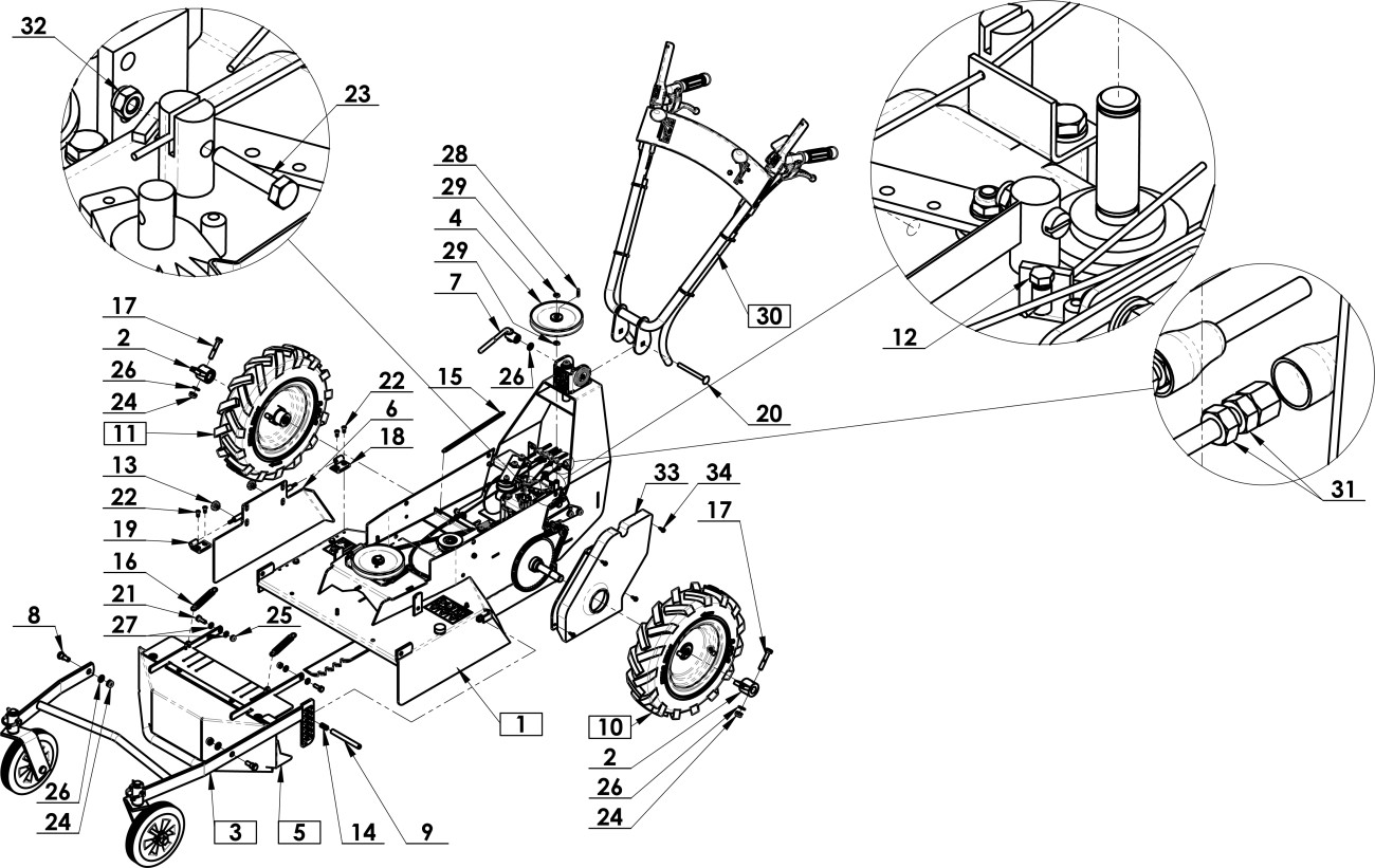 Mulčovač F-530.2 GXV160 list3 - Mulčovač F530.2 GXV160 list5 ...